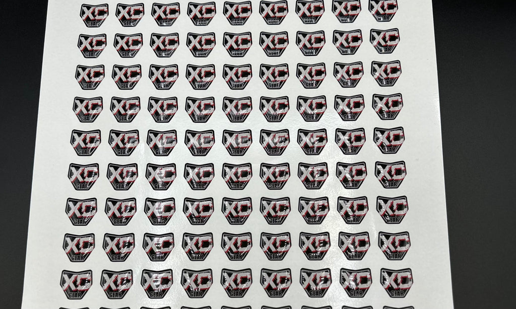 DOME LOGO STICKER ( FOR BADGE) – XCGEAR